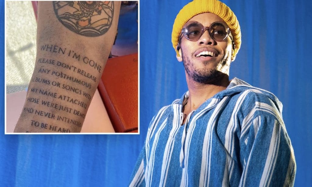 Anderson .Paak’s New Tattoo Gives Explicit Instructions About ...