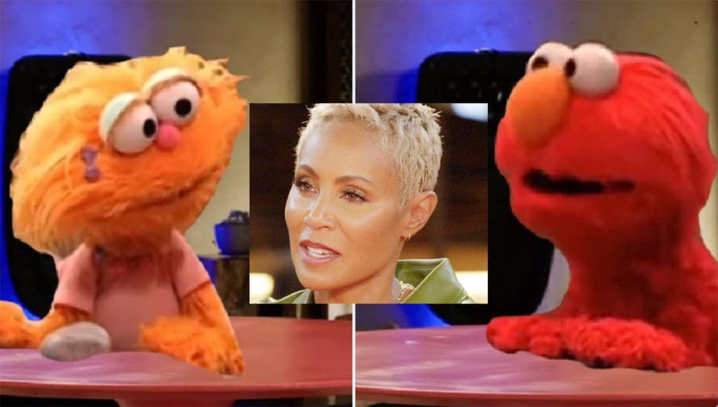 Elmo and Zoe Invited to 'Red Table Talk' by Jada Pinkett Smith Amid ...
