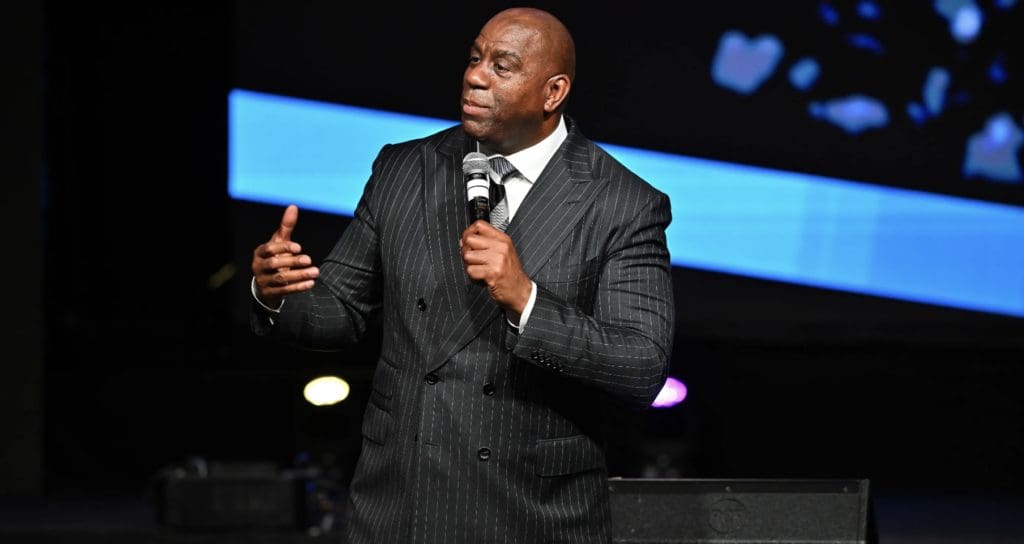 Magic Johnson Addresses Fake Story Circulating About Donating Blood ...