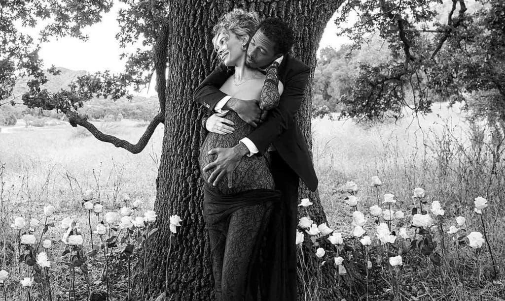 Alyssa Scott, Nick Cannon Pose for Maternity Shoot in ‘Final Days’ of ...