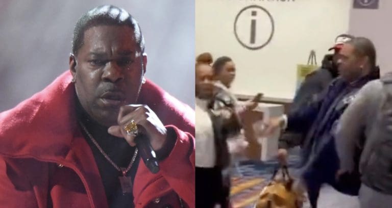 Video Shows Busta Rhymes Throwing Drink at Woman Who Touched His Butt ...