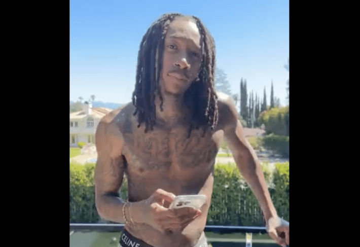 Wiz Khalifa Shares Spirited Poem After Fans Clowned His Crusty Feet ...