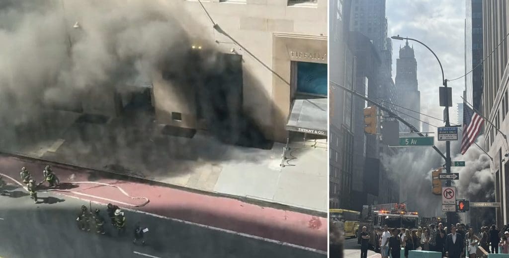 Fire Breaks Out at Tiffany & Co.'s Newly-Renovated Flagship Store in ...