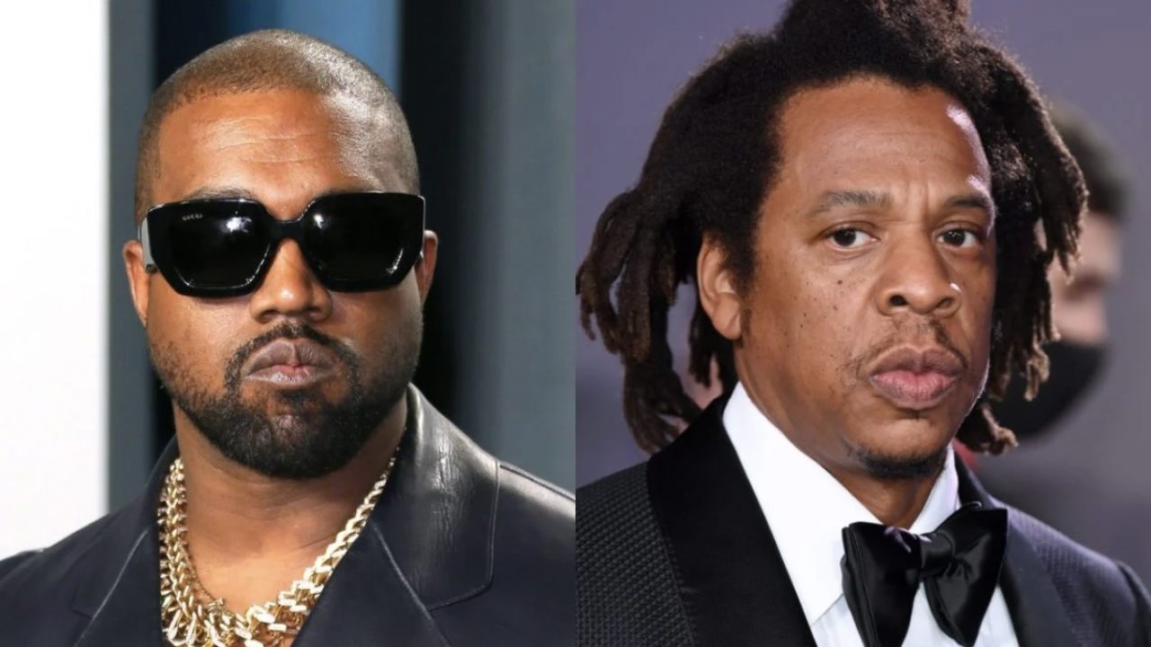 Kanye Jay Z Laughing